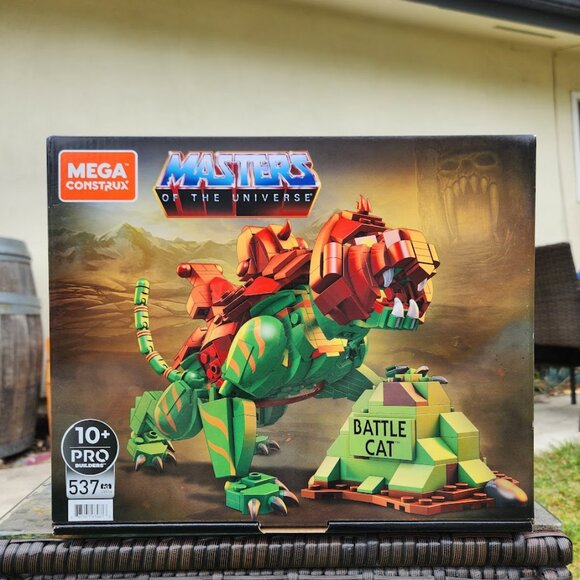 Mega Bloks | Toys | New Mega Masters Of The Universe Battle Cat ...